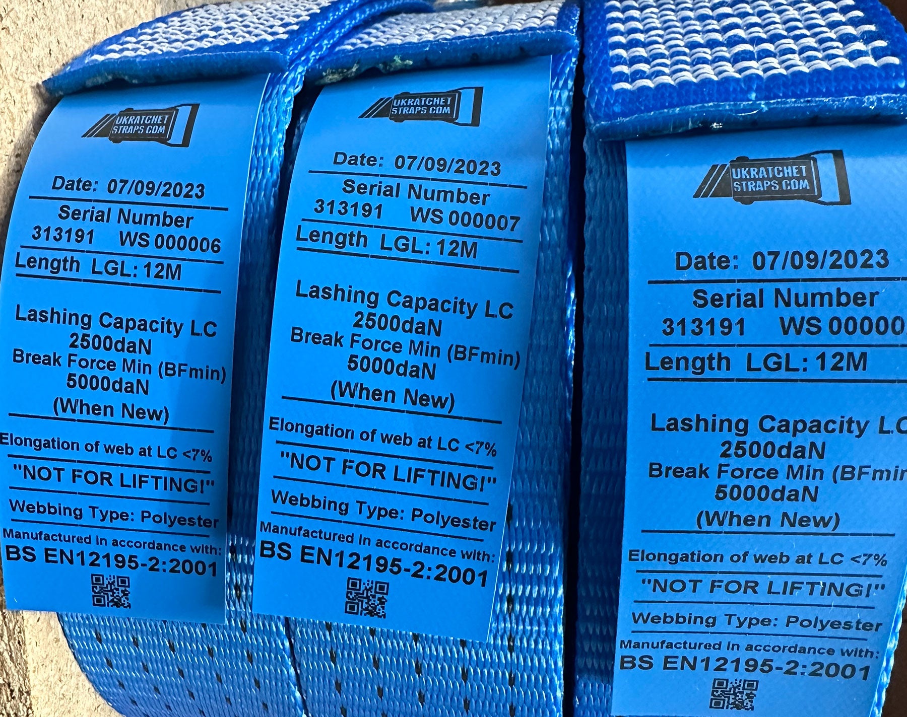 Why Ratchet Straps Should NOT Be CE Marked