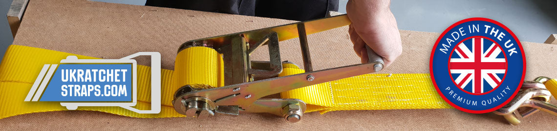 10 Tonne Ratchet Straps | 75mm Heavy Duty Tie-Downs – UK Manufactured