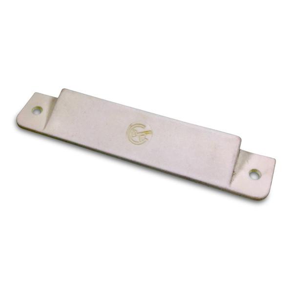 White Plastic End Cap for E-Track | UK Ratchet Straps