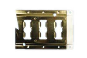 White Plastic End Cap for E-Track | UK Ratchet Straps